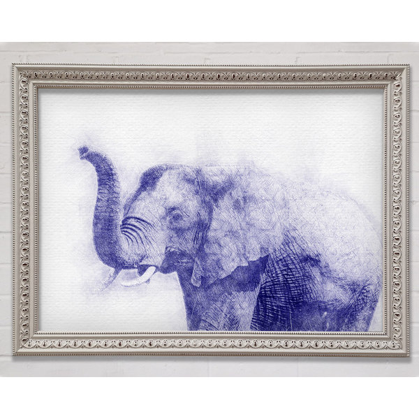 Bright Star Schöner indischer Elefant - Druck | Wayfair.de